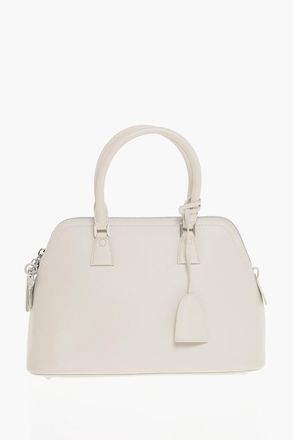 Maison Margiela MM11 Tote Bag 5AC aus Leder mit abnehmbarem Trageriemen Maison Margiela