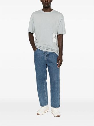 HUGO BOSS Cotton Crew Neck T-Shirt - Grey