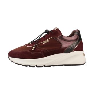 Nero Giardini Velours Sneaker - - Shoes - Damen - Rot - 37 EU
