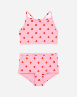 Arket Bikini Mit Punktmuster -Rosa