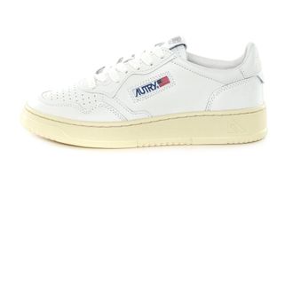 Autry Femme, Chaussures, Blanc, Taille: 37 EU Leather Baskets