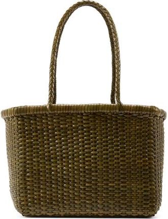Dragon Diffusion Sac panier B Weave Small en cuir tress&eacute;