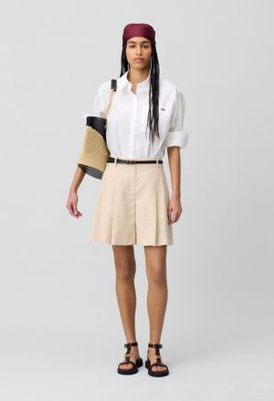 Claudie Pierlot Short &agrave; plis