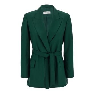 Max Mara Damen, Jacken, Gr&uuml;n, LGr&ouml;&szlig;e