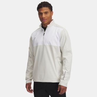 Under Armour Drive Wind Oberteil mit.5-Zip für Herren Summit Weiß / Weiß / Castlerock XXL