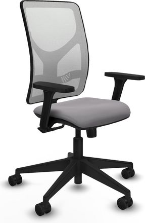 Piqueras y Crespo Computerstuhl mit 3D-Armen, h&ouml;henverstellbare Lendenwirbelst&uuml;tze, mit 3-fach verstellbarer Lendenwirbelst&uuml;tze, ausgestattet mit 3 Positionen und Schne