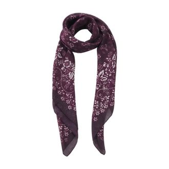 Massimo Alba Blumenprint Kaschmir Seidenschal - - Accessories - Herren - Braun - ONE SIZE