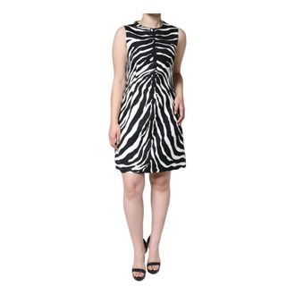 Dolce & Gabbana Zebra Print Sheath Mini Kleid - - Dresses - Damen - Mehrfarbig - M