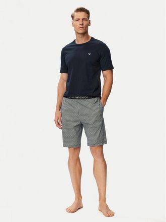 Emporio Armani Pyjama EM000400 AF25040 MB681 Dunkelblau Regular Fit