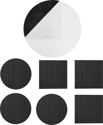Generico Flicken-Reparaturmatte f&uuml;r Trampolin: selbstklebende PP-Pflaster, hohe Temperaturen, rechteckig, runde rechteckige Formen, langlebiges Sportpflege-Wer