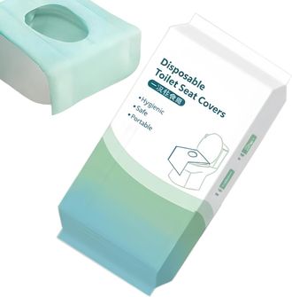 Generic Potty Auflagen - 10 St&uuml;ck Tragbarer Papierersatz, 40x60 cm | Toilettensitz Abdeckungen F&uuml;r Reisen | F&uuml;r Erwachsene Und Kinder, Geeignet F&uuml;r Flugzeug, 