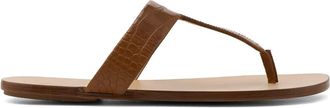 Mars&egrave;ll Sottile croc-effect T-bar sandals - Braun