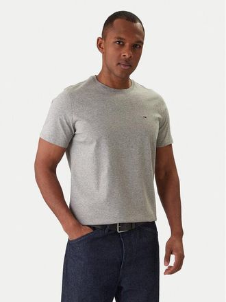 Tommy Jeans T-Shirt DM0DM04411 Grau Slim Fit