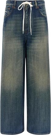 Maison Margiela Femme, Jeans, Bleu, Taille: W26 Jean Jambe Large