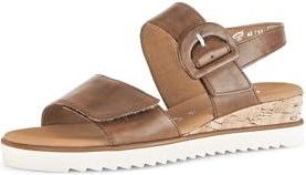 Gabor Sandale Compensé pour Femme comfort, confortable en Cuir, modèle 42.752/53T5.5