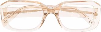 Retro Superfuture Eckige Numero 96 Brille - Nude