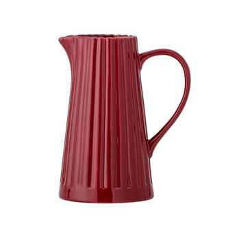 Bloomingville Latina Krug, Rot, Steingut, T20xH25 cm, 1200 ml