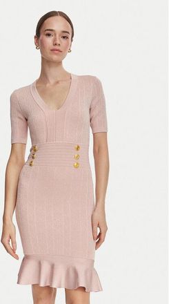 Guess Strickkleid G6YK18 Z1012 Hellrosa Slim Fit