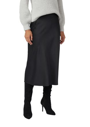 s.Oliver Black Label s.Oliver Black Label Damen 2173927 Maxi-Rock, Slim Fit, Grey/Black, 38