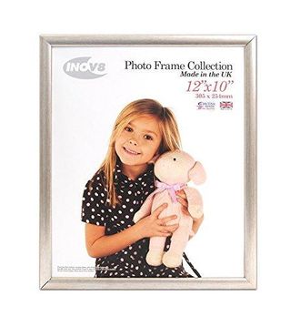 Inov8 Digital Distribution Inov8 PFVS-VSLV-1210 Traditionell Briten Foto und Bilderrahmen, 25 x 30 cm, Value Silber