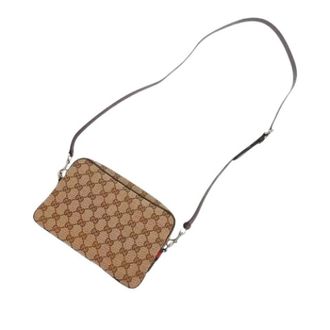 Gucci Sac bandouli&egrave;re en toile Pre-owned - Femme - Pre-owned - Beige - Taille: ONE Size