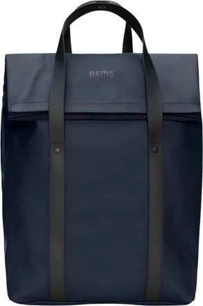 Rains Homme, Sacs, Bleu, Taille: ONE Size 2 Way Tote Backpack