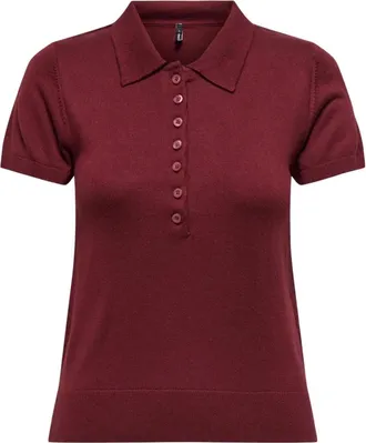 Only Only, Femme, Tops, Brun, Taille: 42 FR Catherine Polo