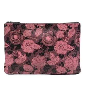 Chanel Pre-owned Vintage Clutch - Femme - Pre-owned - Rose - Taille: ONE Size