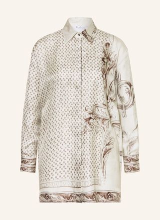 Max Mara Hemdbluse Grado Aus Seide beige