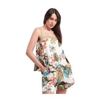 Liu Jo Femme, Tops, Multicolore, Taille: 36 FR Haut Imprim&eacute; Floral
