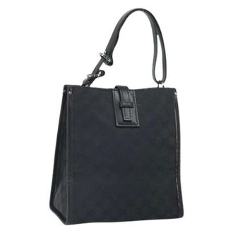 Gucci Sac &agrave; main en cuir Pre-owned - Femme - Pre-owned - Noir - Taille: ONE Size