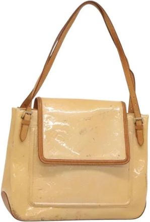 Louis Vuitton Pre-owned Cuir sacs-louis-vuitton - Femme - Pre-owned - Beige - Taille: ONE Size