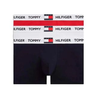 Tommy Hilfiger Homme, Sous-v&ecirc;tements, Multicolore, Taille: L 3P Trunk