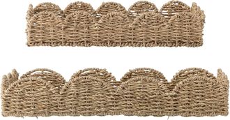 Bloomingville Plateau en osier Brea - Set de 2 Bloomingville