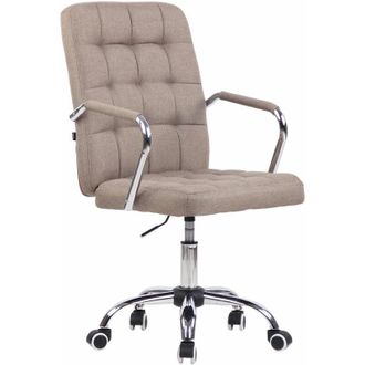 Clp Fauteuil de bureau Terni Taupe Tissu