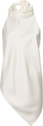 Helmut Lang Top crois&eacute; dos nu &agrave; nouer en soie