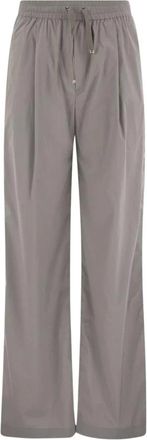 Herno Femme, Pantalons, Gris, Taille: 40 FR Pantalon Resort en Nylon Stretch L&eacute;ger