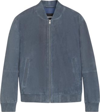 HUGO BOSS Homme, Vestes, Bleu, Taille: 2XL Bomber Vestes