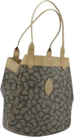 Saint Laurent Pre-owned Vintage Canvas Shoulder Bag - - Pre-owned - Damen - Braun - ONE SIZE