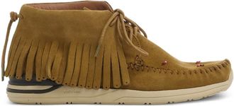 Visvim desert-boots à franges - Marron