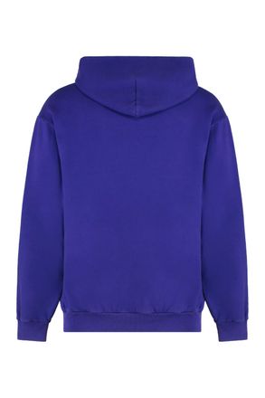 Local Authority Mens Purple Cotton Hoodie Jumpers Sweater