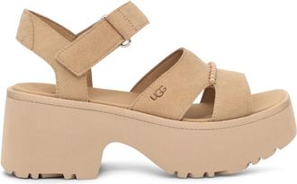 UGG Ugg, Femme, Chaussures, Beige, Taille: 41 EU W New Heights Ankle