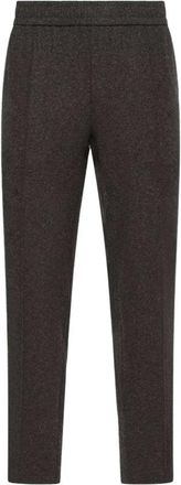 Moncler Pantalon en flanelle - Homme - Pantalons - Gris - Taille: XL