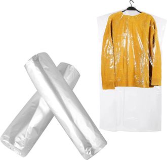 DOITOOL 50 St&uuml;ck Einweg Kleiders&auml;cke Staubschutzh&uuml;lle F&uuml;r Kleidung 60X40 Zoll Wasserdichtes Kleidungsst&uuml;ck Staubschutz F&uuml;r Hemden Anz&uuml;ge M&auml;ntel Aufbewahrung I