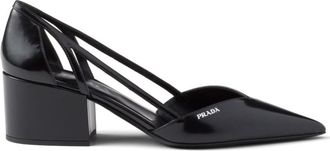 Prada Pumps mit Cut-Out 55mm - Schwarz