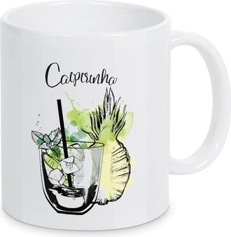 artboxONE Tasse Caipirinha von Tatiana Davidova - Kaffeetasse Essen & Trinken/Alkohol