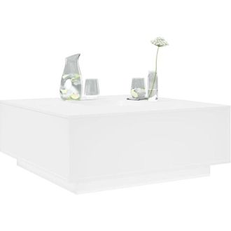 vidaXL Couchtisch Wei&szlig; 100x100x40 cm Holzwerkstoff - Vidaxl
