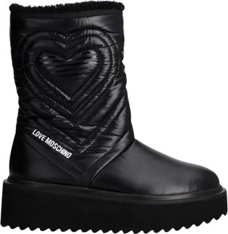 Love Moschino Femme, Chaussures, Noir, Taille: 38 EU Ja24286L0Lin600A Bottes de neige