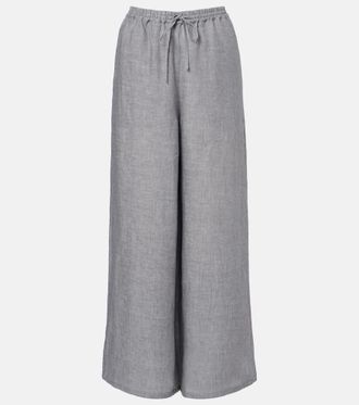 Eres Pantalon ample Bienheureux en lin