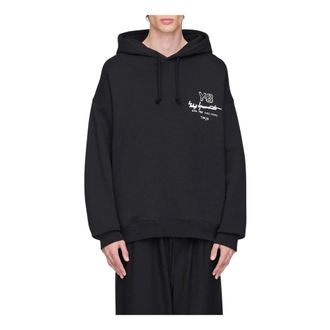 Yohji Yamamoto Herren, Sweatshirts & Hoodies, Schwarzk, XLGr&ouml;&szlig;e